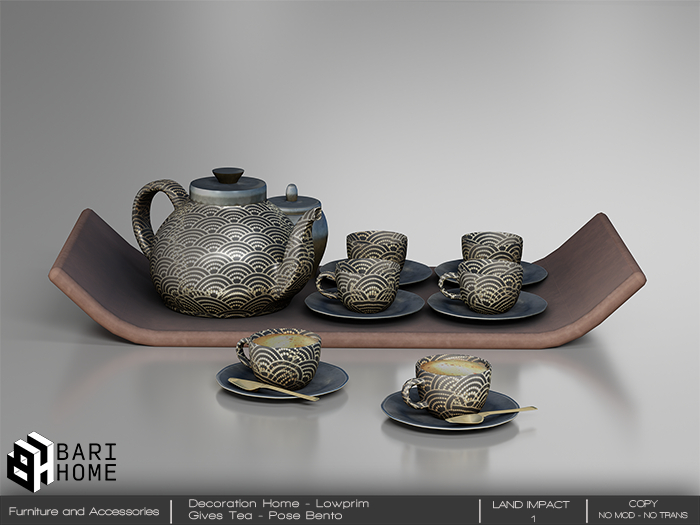 Second Life Marketplace - [BARI HOME] Japanese Tea Masuyo